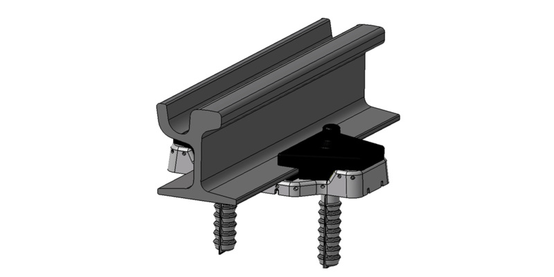 Etude d'une Fixation de Rail - Simulation | Cadsim 3D